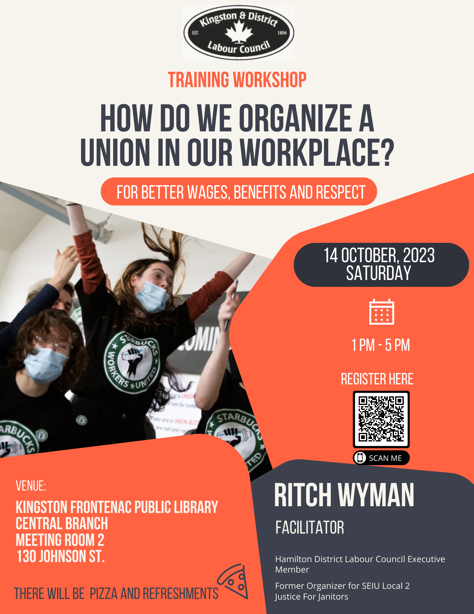 How to organize a union – Kingston & District Labour Council