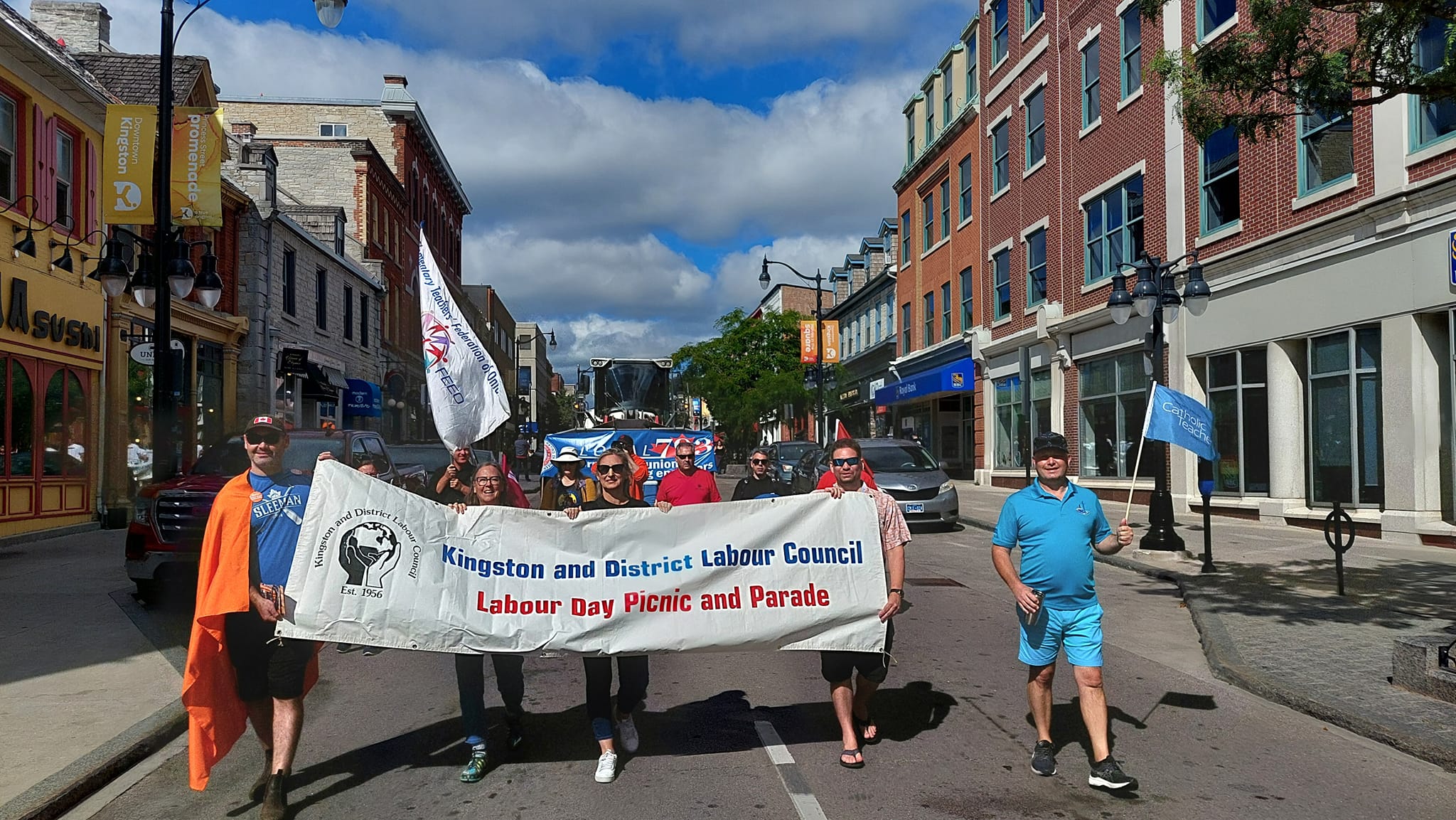 Kingston Labour Day Parade 2025 – Kingston & District Labour Council